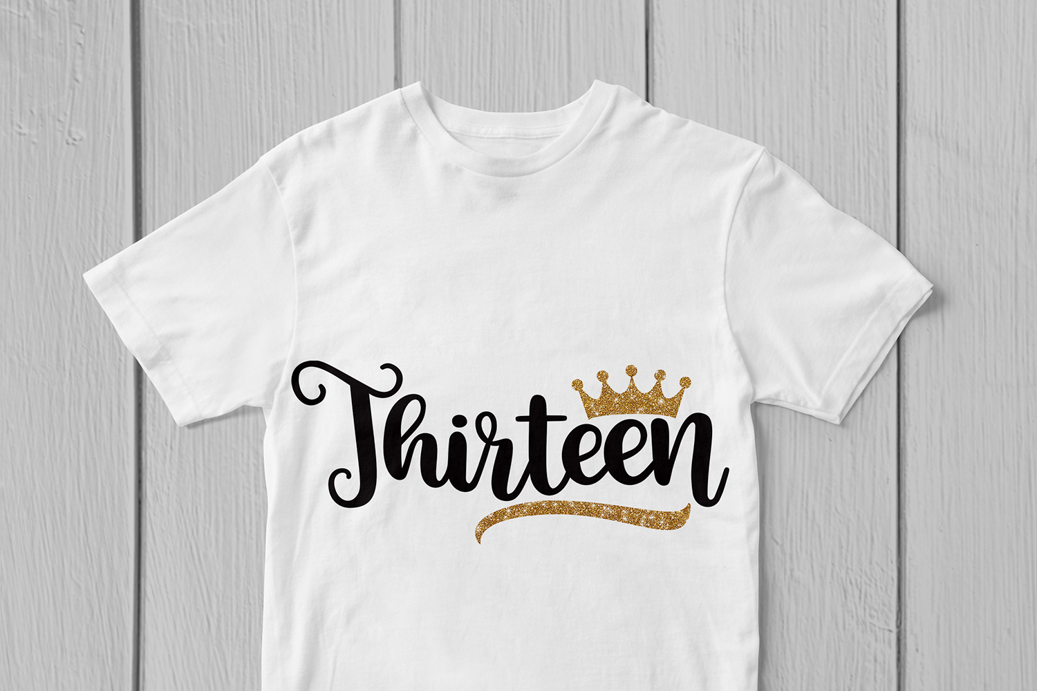 Thirteen - Birthday SVG EPS DXF PNG Cutting Files (145225) | Cut Files ...