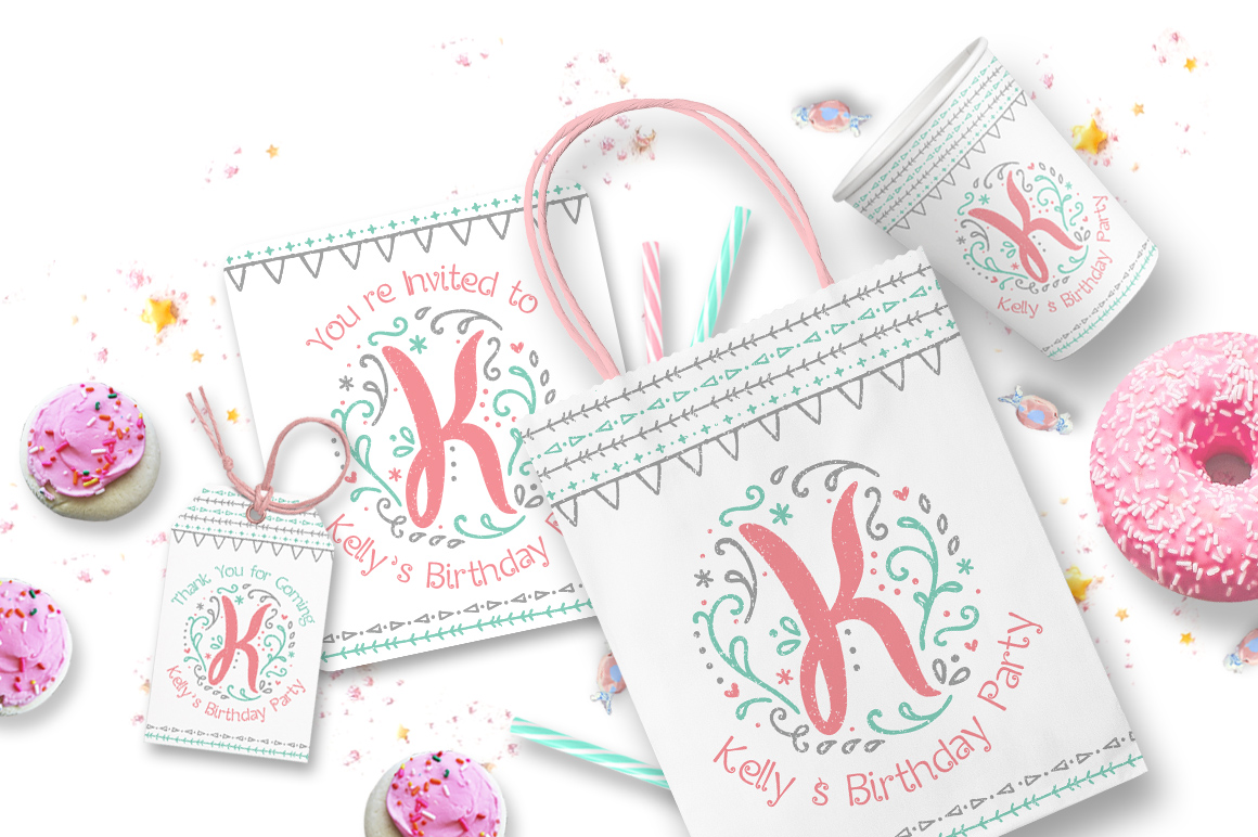 Pretty Little Things- Decoration Kit (76281) | Decorations | Design Bundles