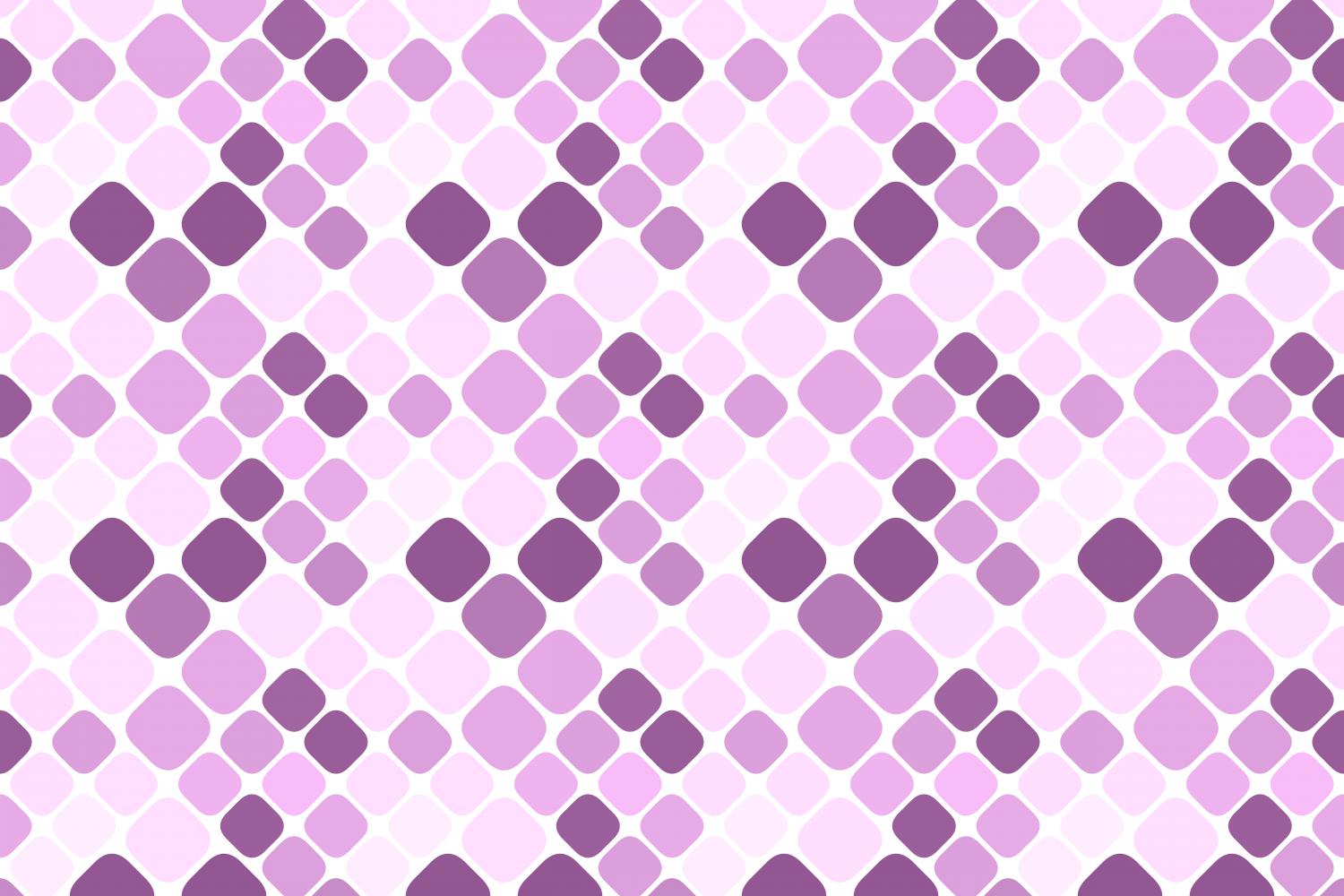 24 Seamless Purple Square Patterns