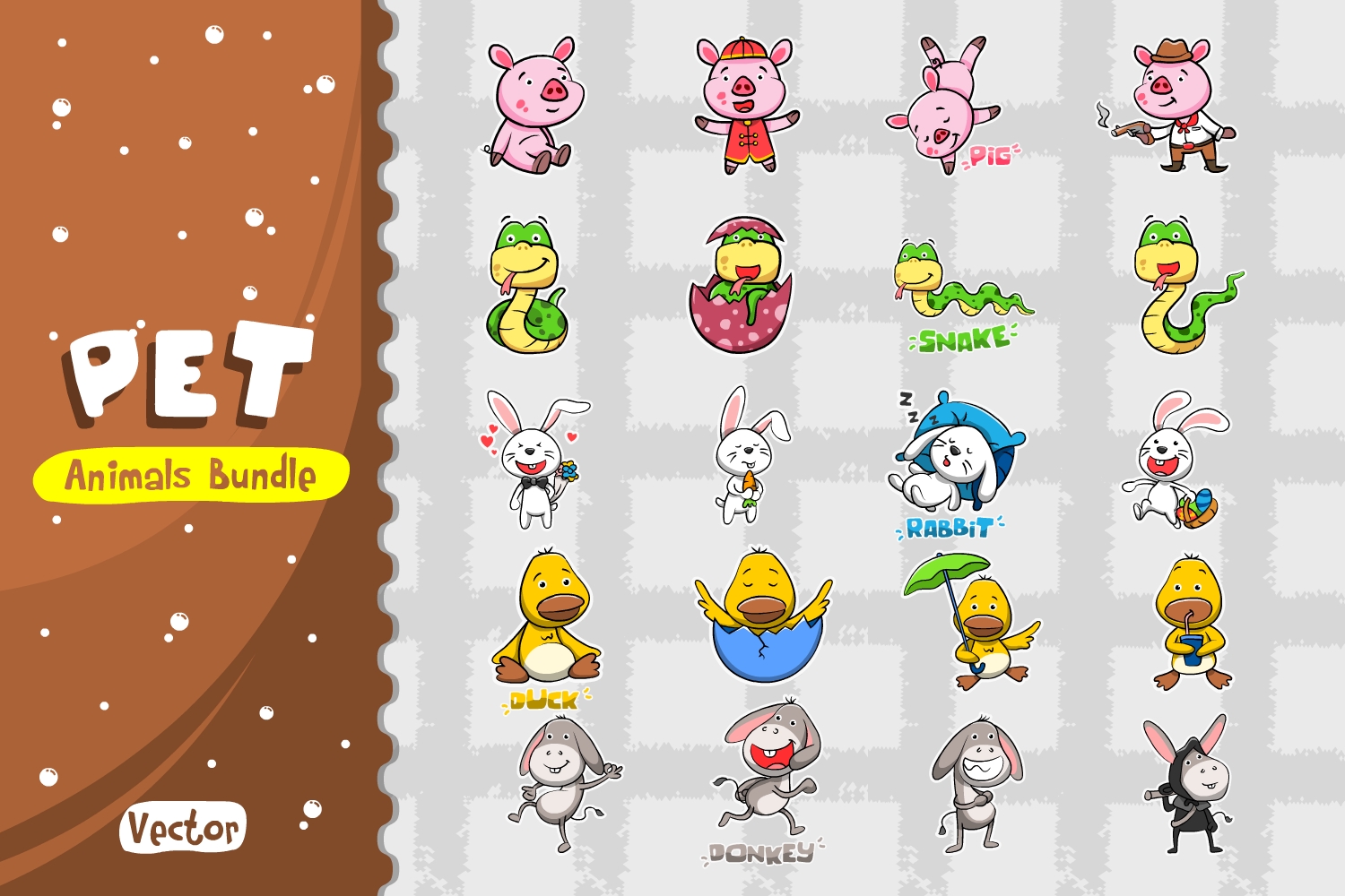 Pet Animals Bundle