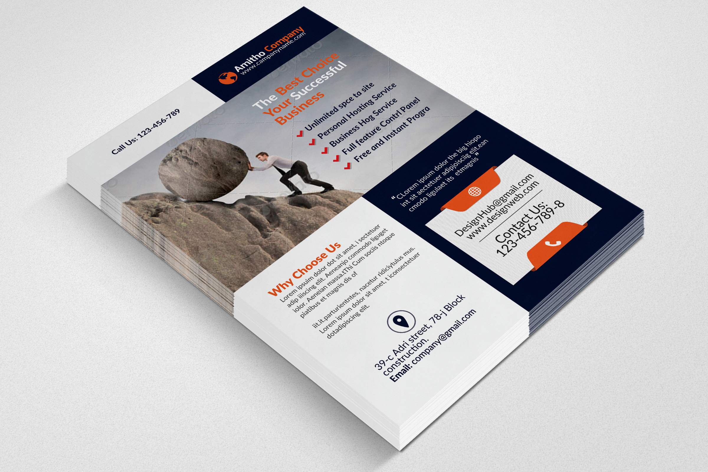 Business Motivation Flyer Template