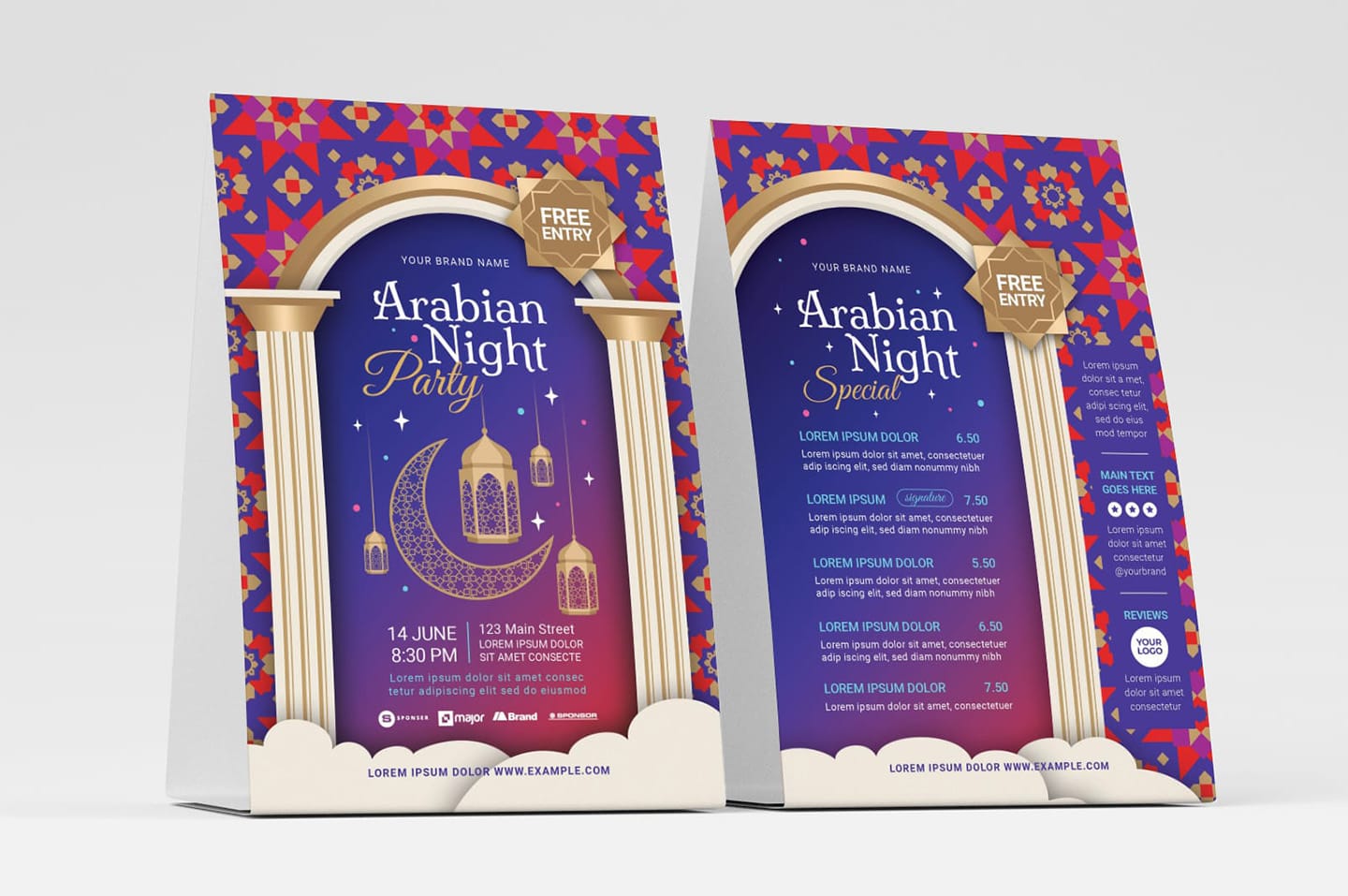 Arabic Flyer Template