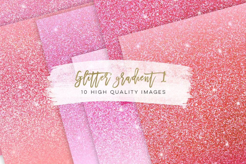 Pastel blush pink ombre paper, pastel pink glitter paper, rose gold ...