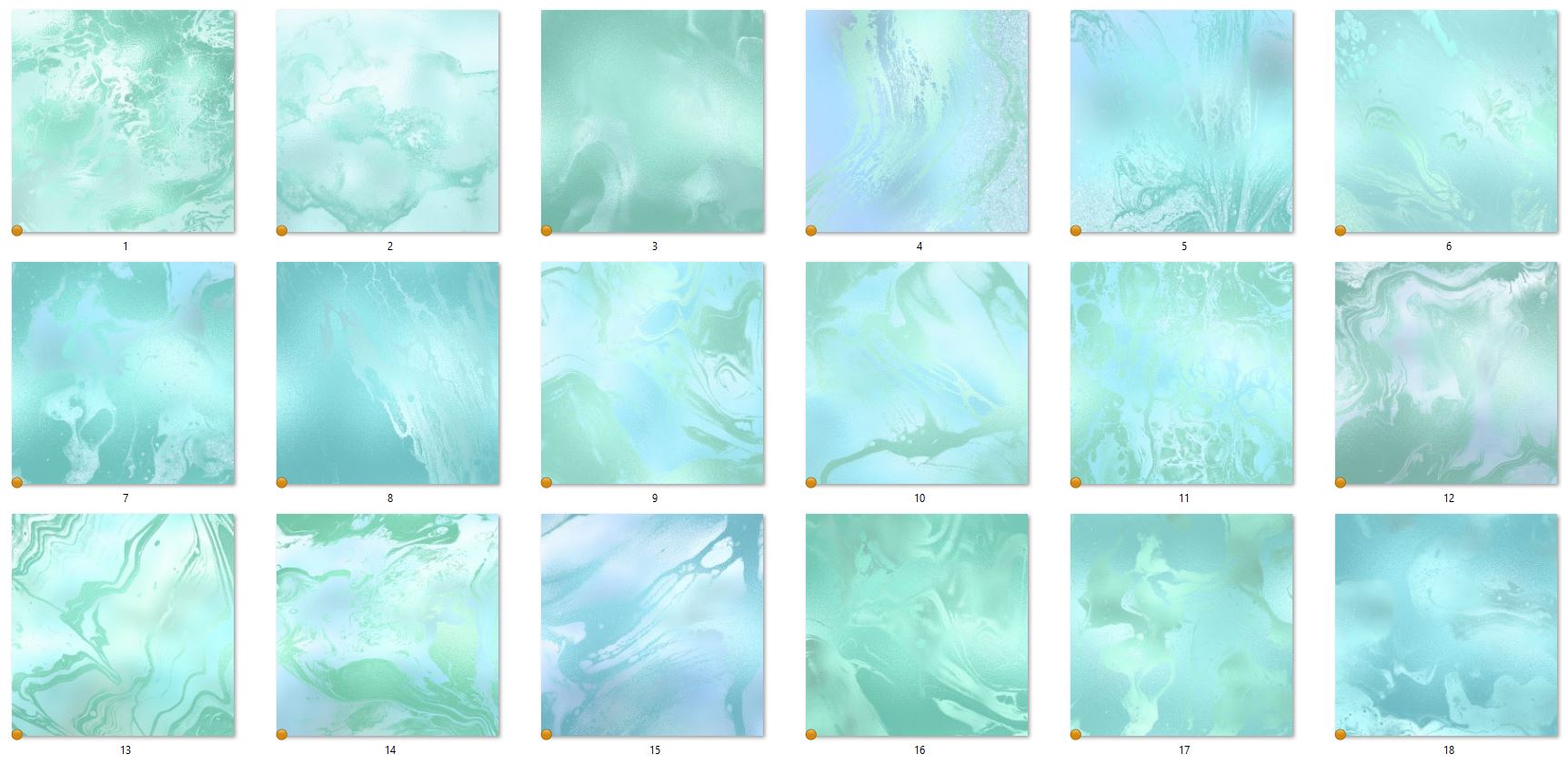 Aqua Pools Textures (72474) | Textures | Design Bundles