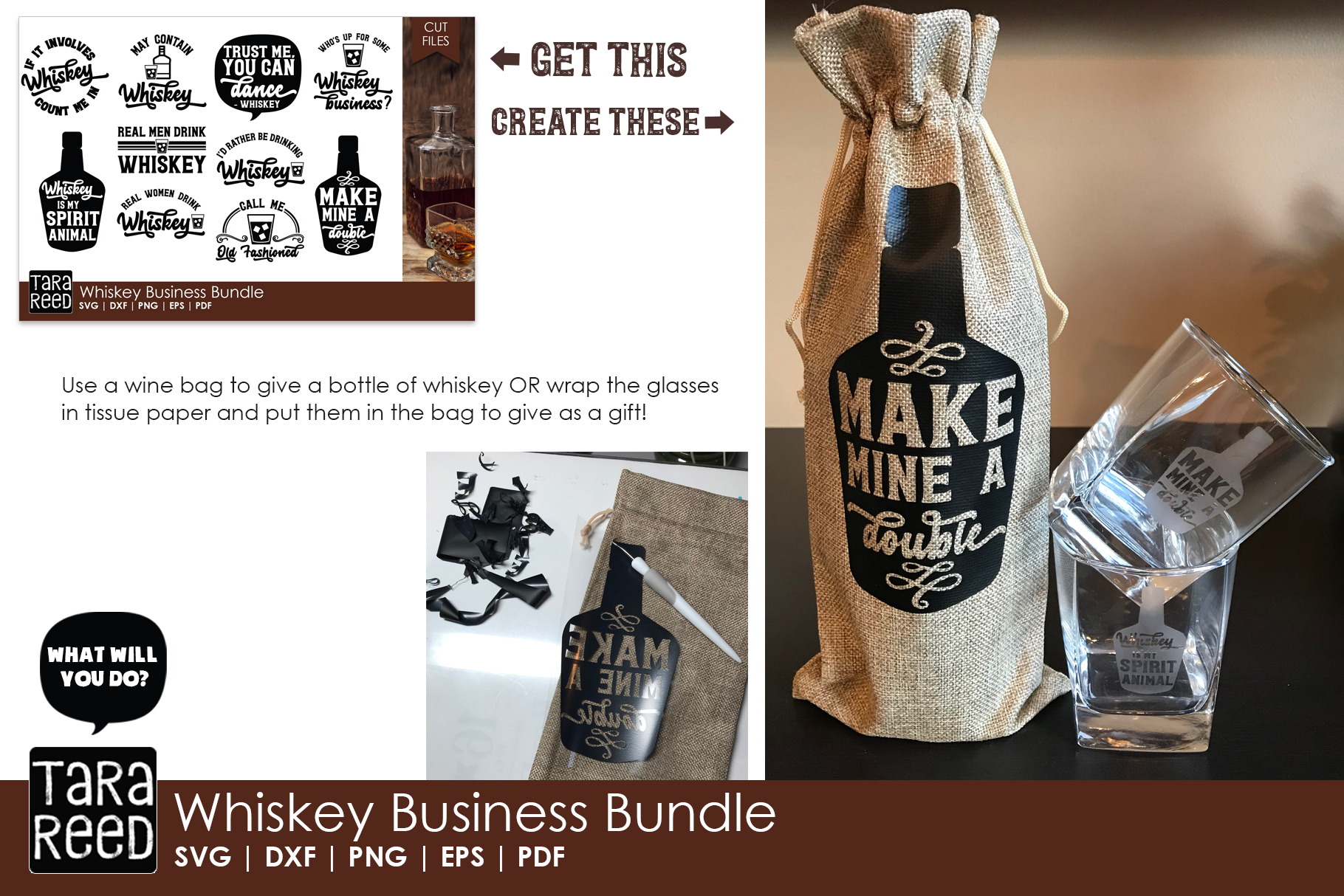 Whiskey Business - Whiskey SVG and Cut Files for Crafters (132404 ...