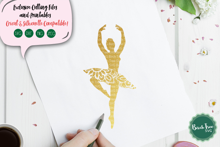 Ballet Mandala Svg, Ballet Svg Cut File, Ballet Dancer Svg (217476 ...
