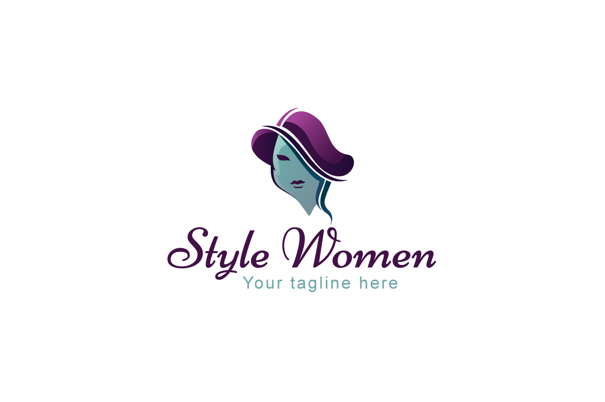 Style Women - Modern Lady Stock Logo Template