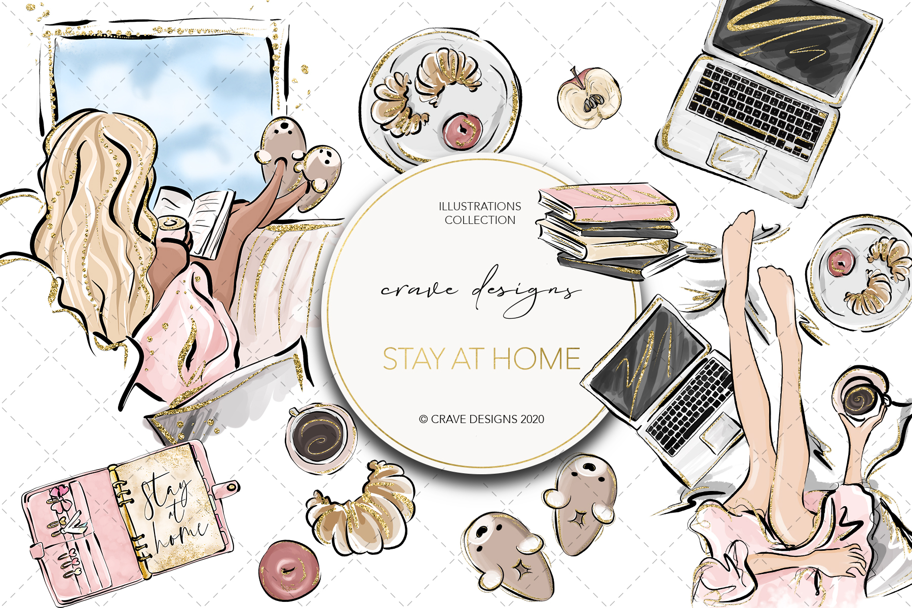 Stay At Home Clip Art