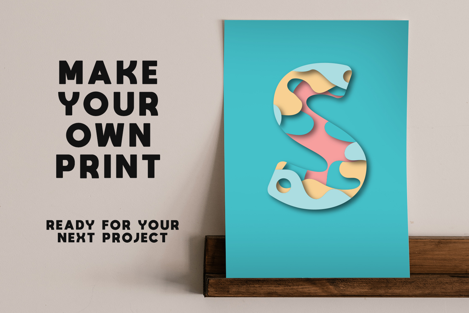 Papercut Alphabet Set