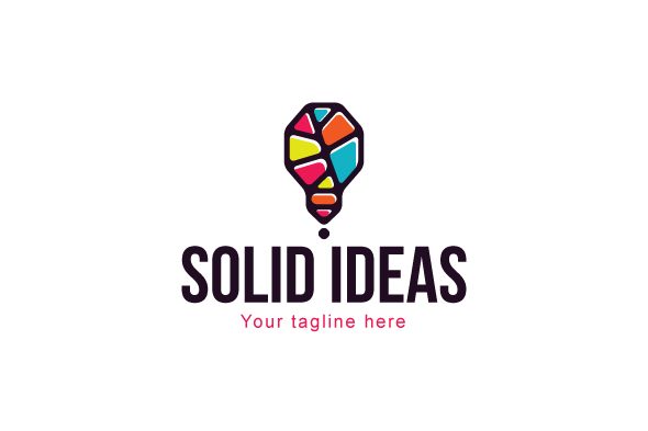 Solid Ideas - Creative & Abstract Object Stock Logo Template (26387 ...