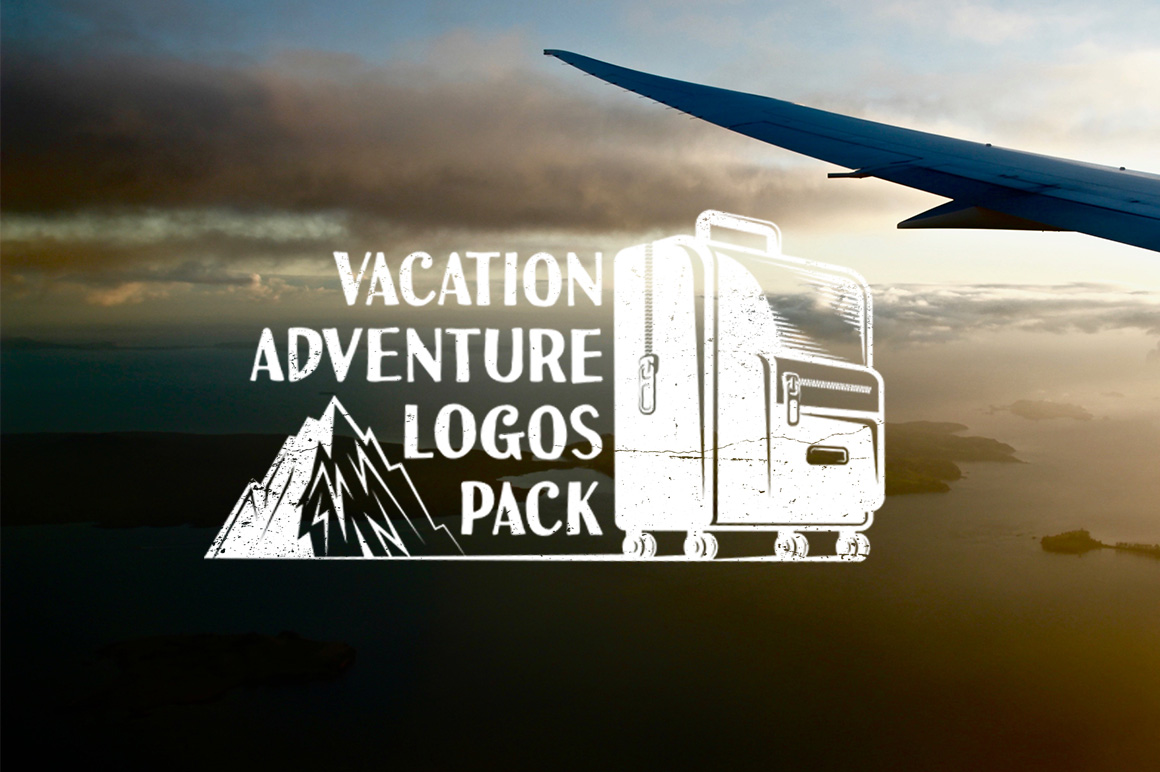 Vacation Adventure Travel logo (34177) | Logos | Design Bundles