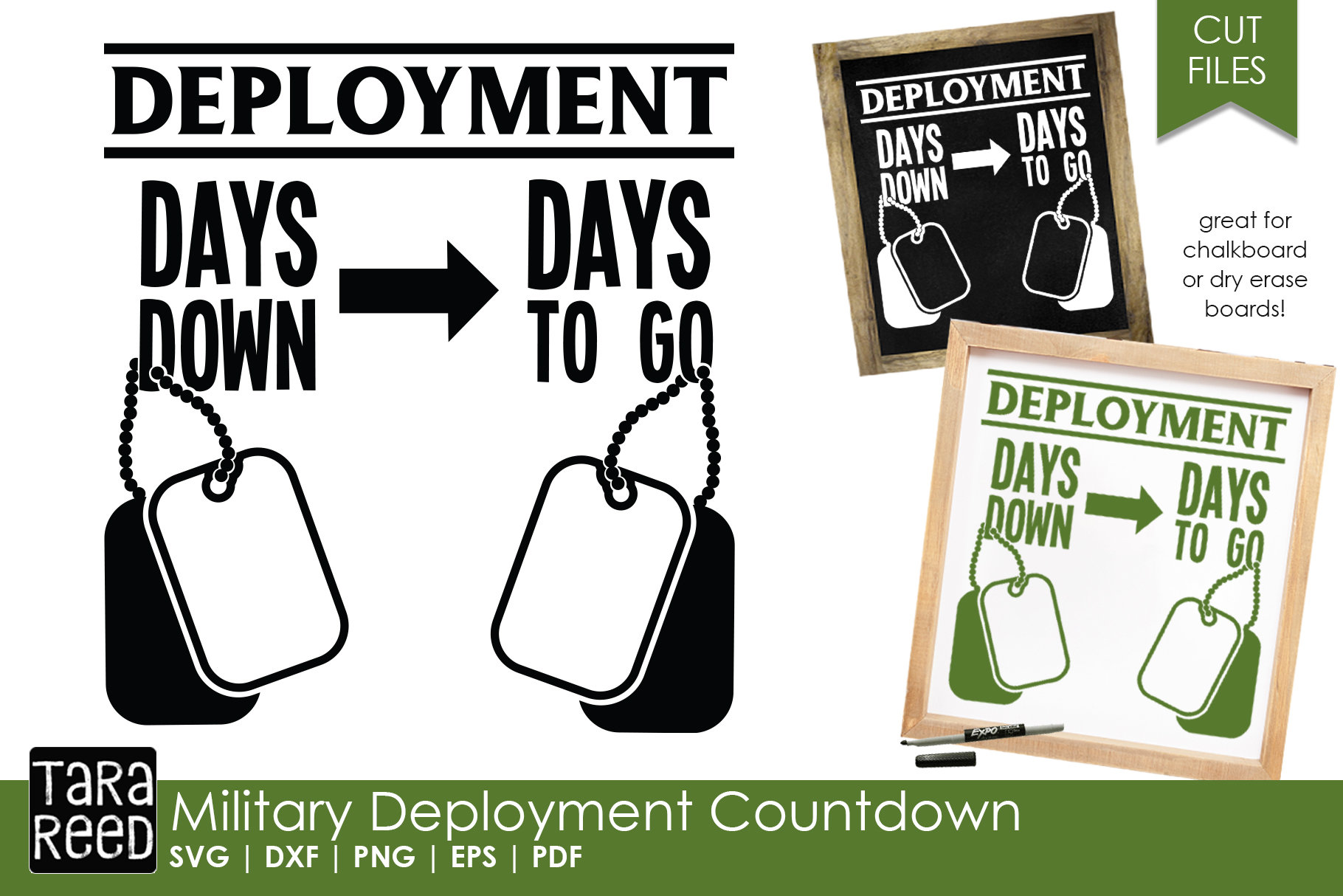 Military Deployment - SVG and Cut Files for Crafters