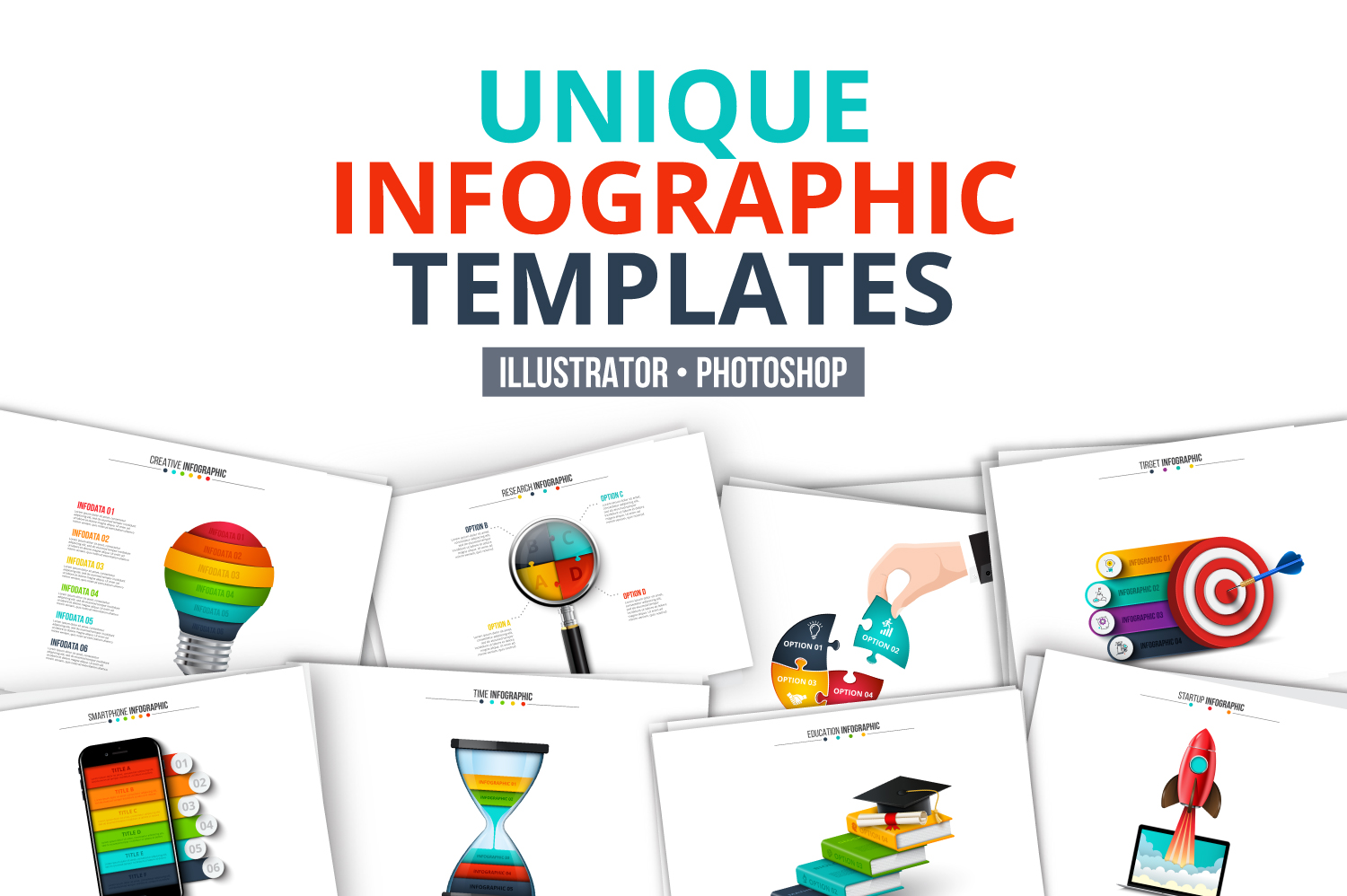 UNIQUE infographic templates