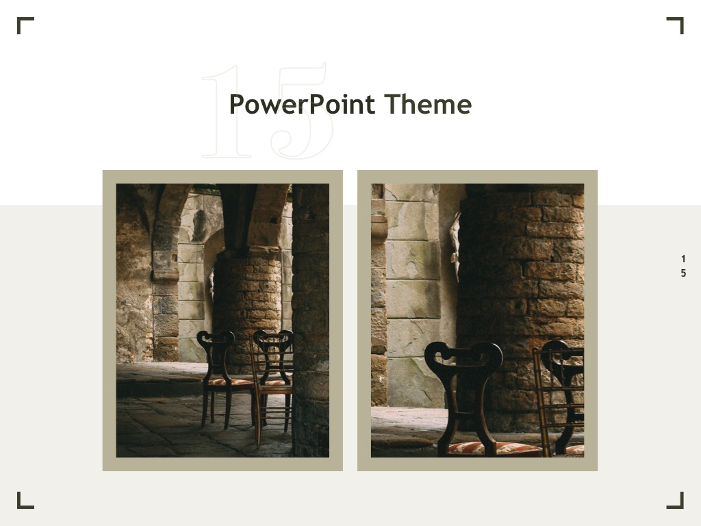 Exhibit PowerPoint Template