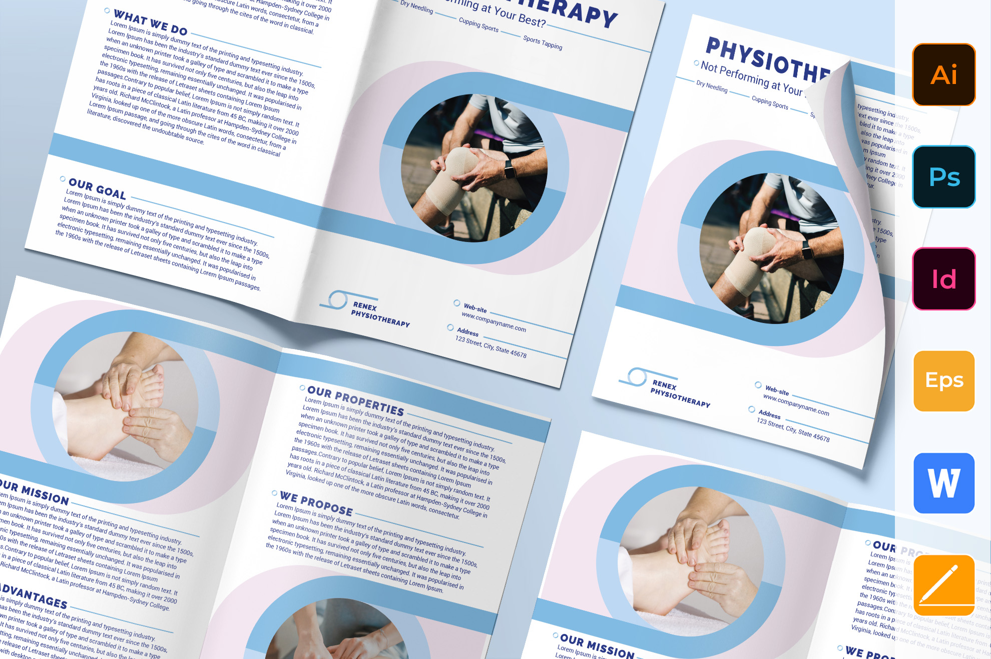 Physiotherapy Brochure Bifold