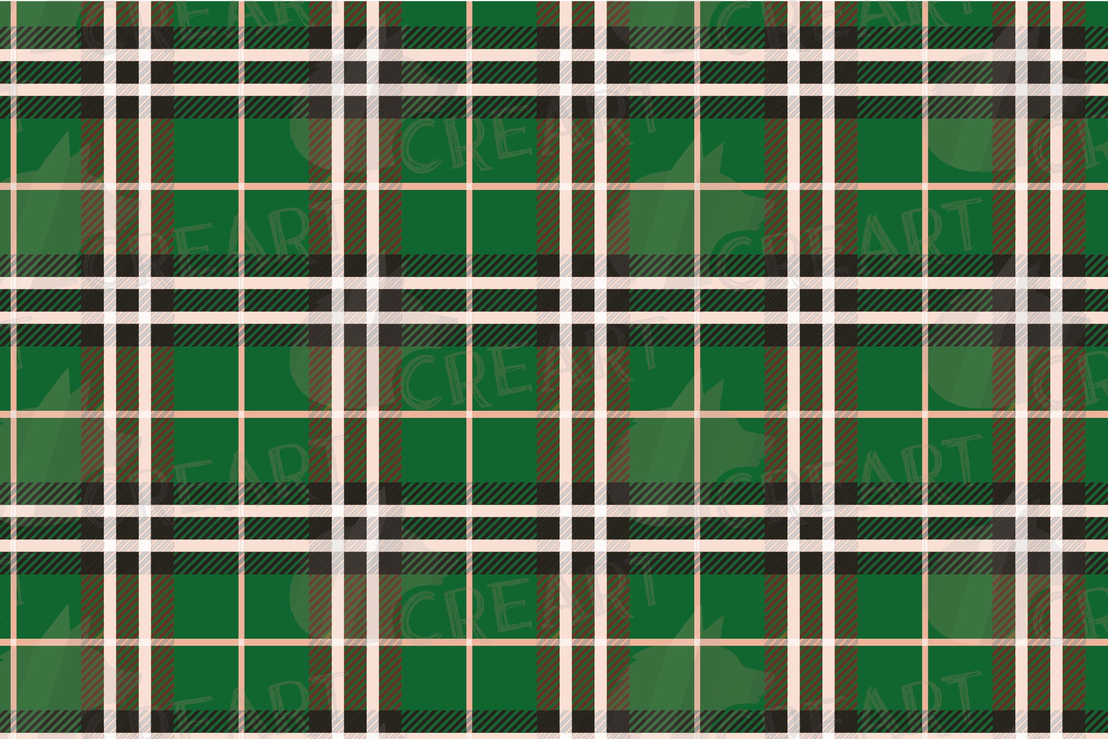 Tartan plaid seamless digital patterns. Christmas texture.