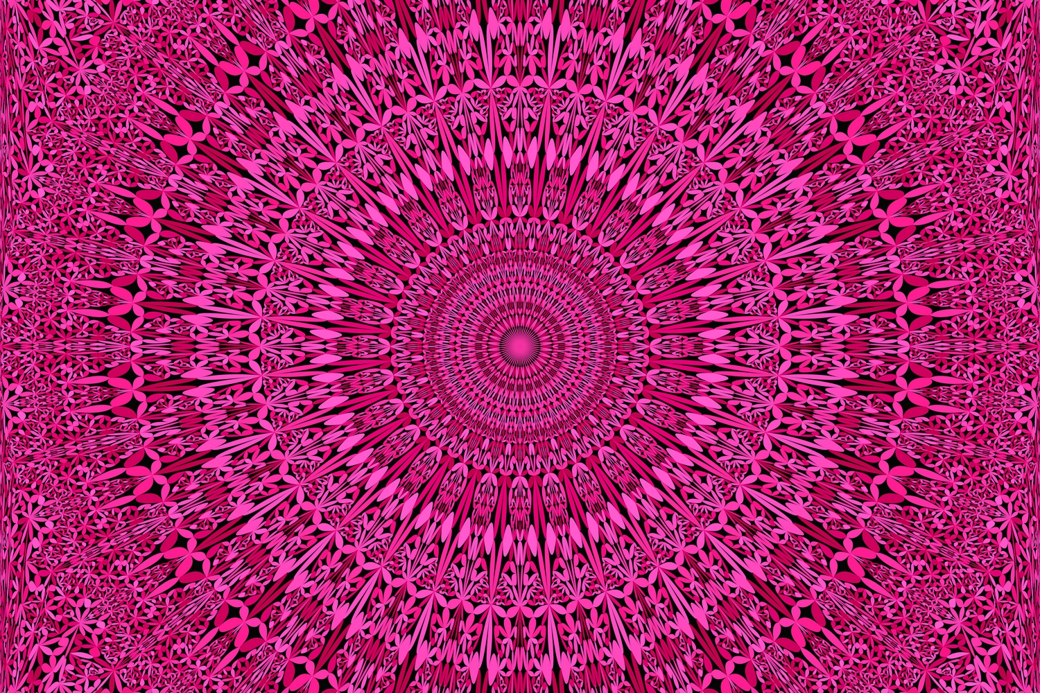 12 Pink Mandala Seamless Patterns - AI, EPS, JPG 5000x5000 (147730 ...