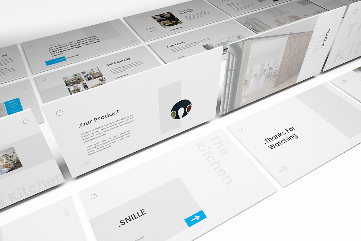 The Kitchen Powerpoint Template