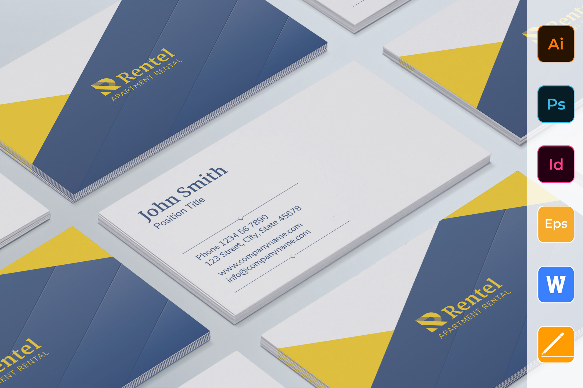 Apartment Rental Business Card
