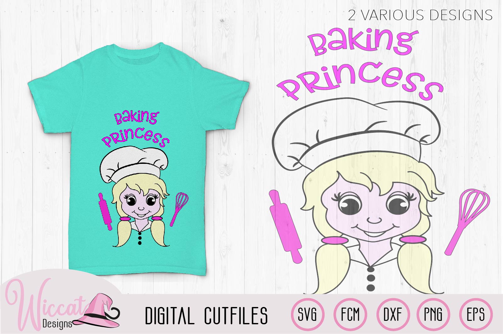 Baking girl, Baking princess, cooking svg,