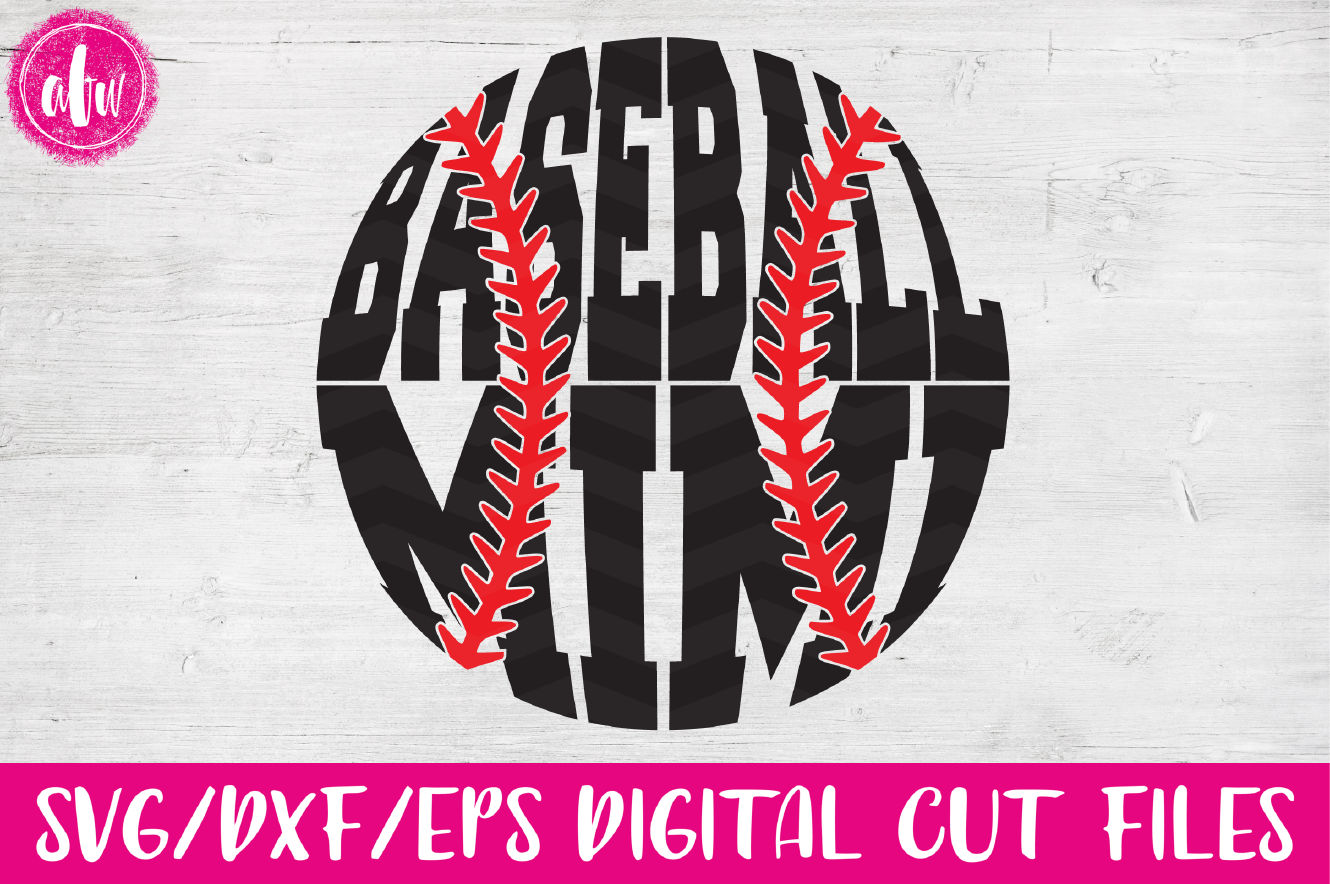 Baseball Mimi - SVG, DXF, EPS Cut Files (15396) | SVGs | Design Bundles