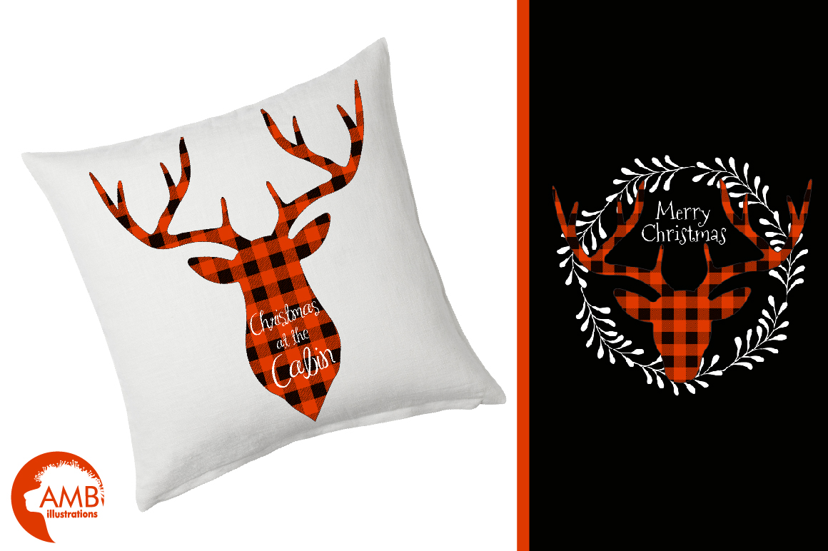 Lumberjack Christmas Clipart AMB-2106 (256612) | Illustrations | Design ...