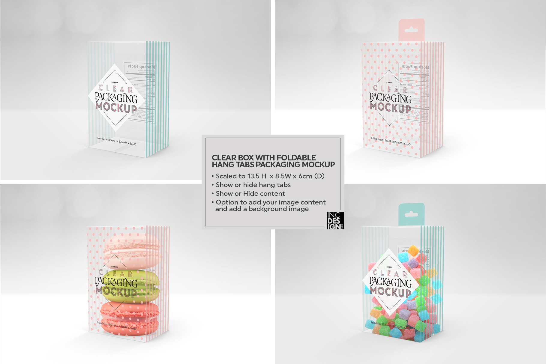 VOL.8 Clear Packaging Mockup Collection (256686) | Branding | Design ...