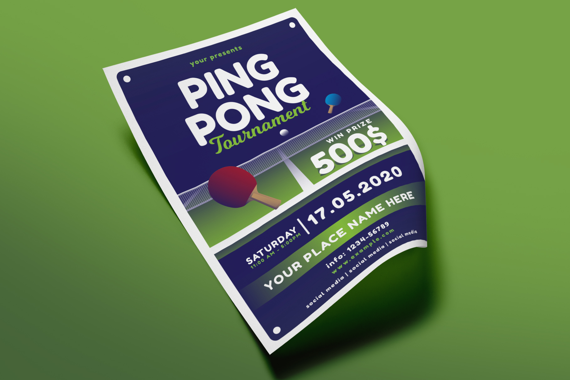 Ping Pong Flyer