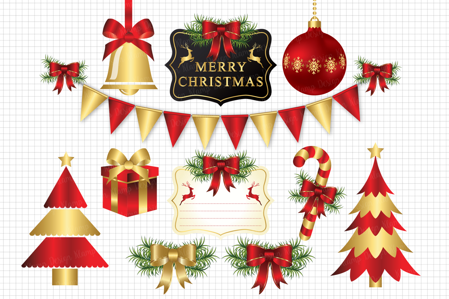 Christmas Graphics and Illustrations / Christmas Clipart (43264 ...