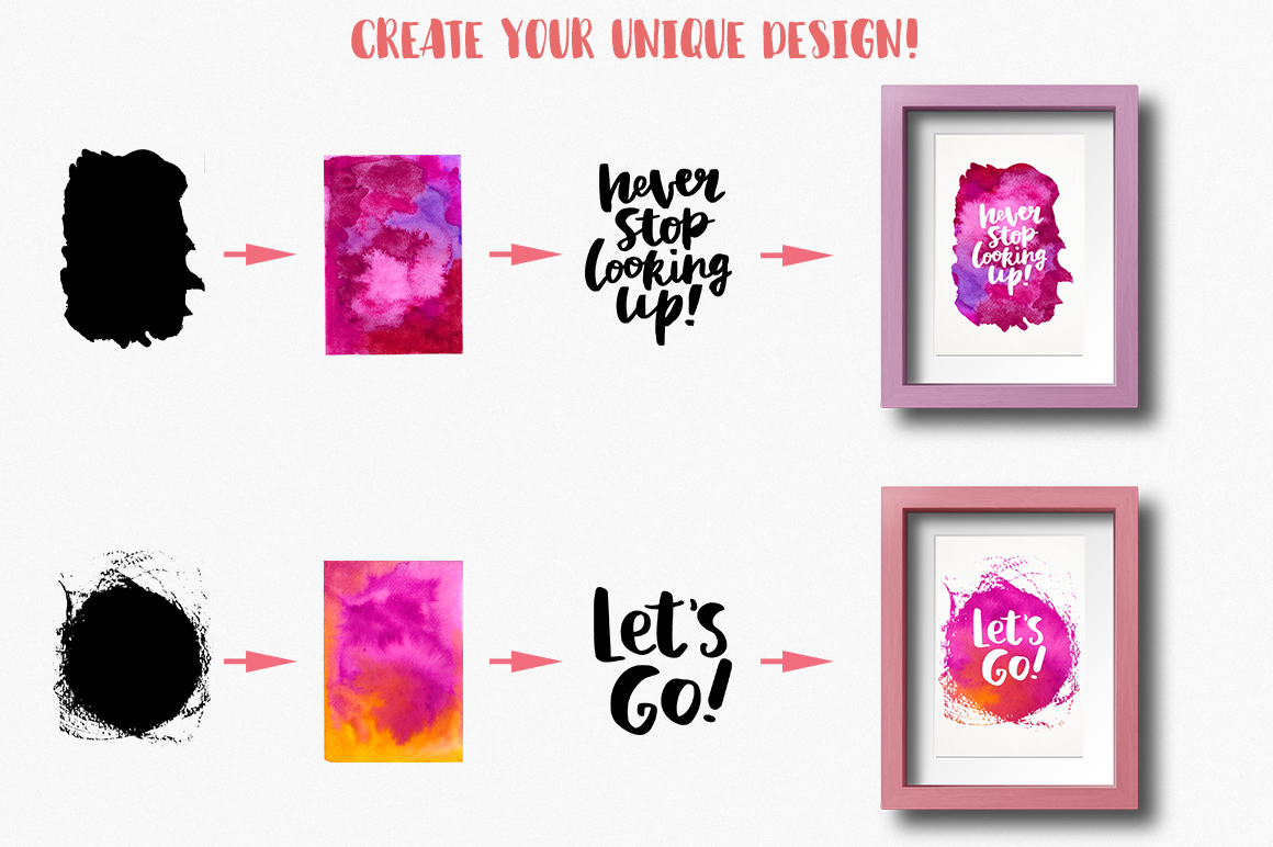 The BRIGHT Watercolor Design Kit