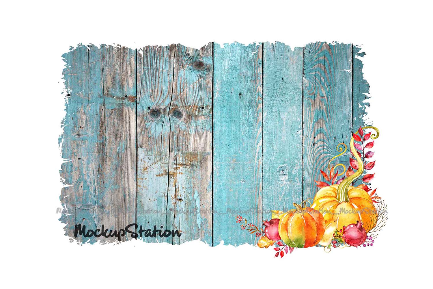 Sublimation Fall Background PNG Bundle, Wood Frame Clip Art