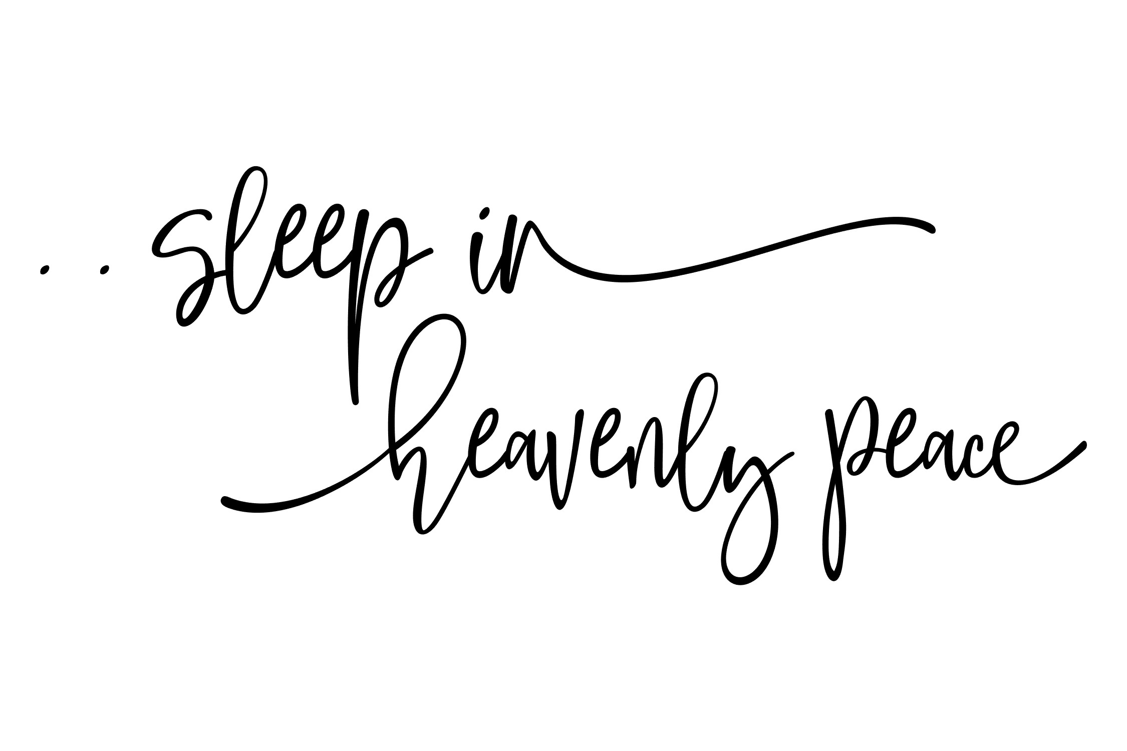 Sleep in Heavenly Peace - SVG PNG EPS (162849) | Cut Files | Design Bundles