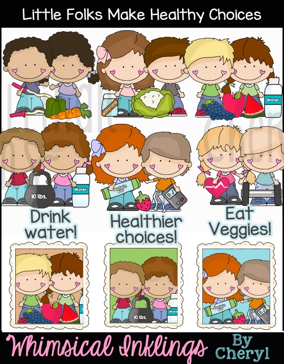 Little Folk Clipart Bundle (76766) | Illustrations | Design Bundles