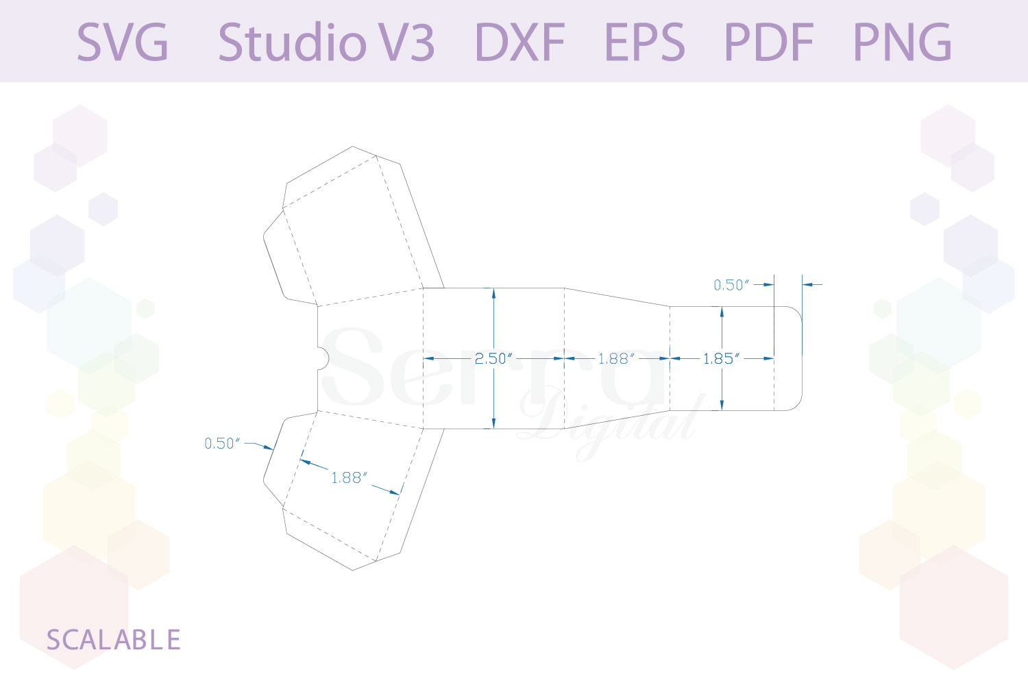 Favor Box Gift Box cut file