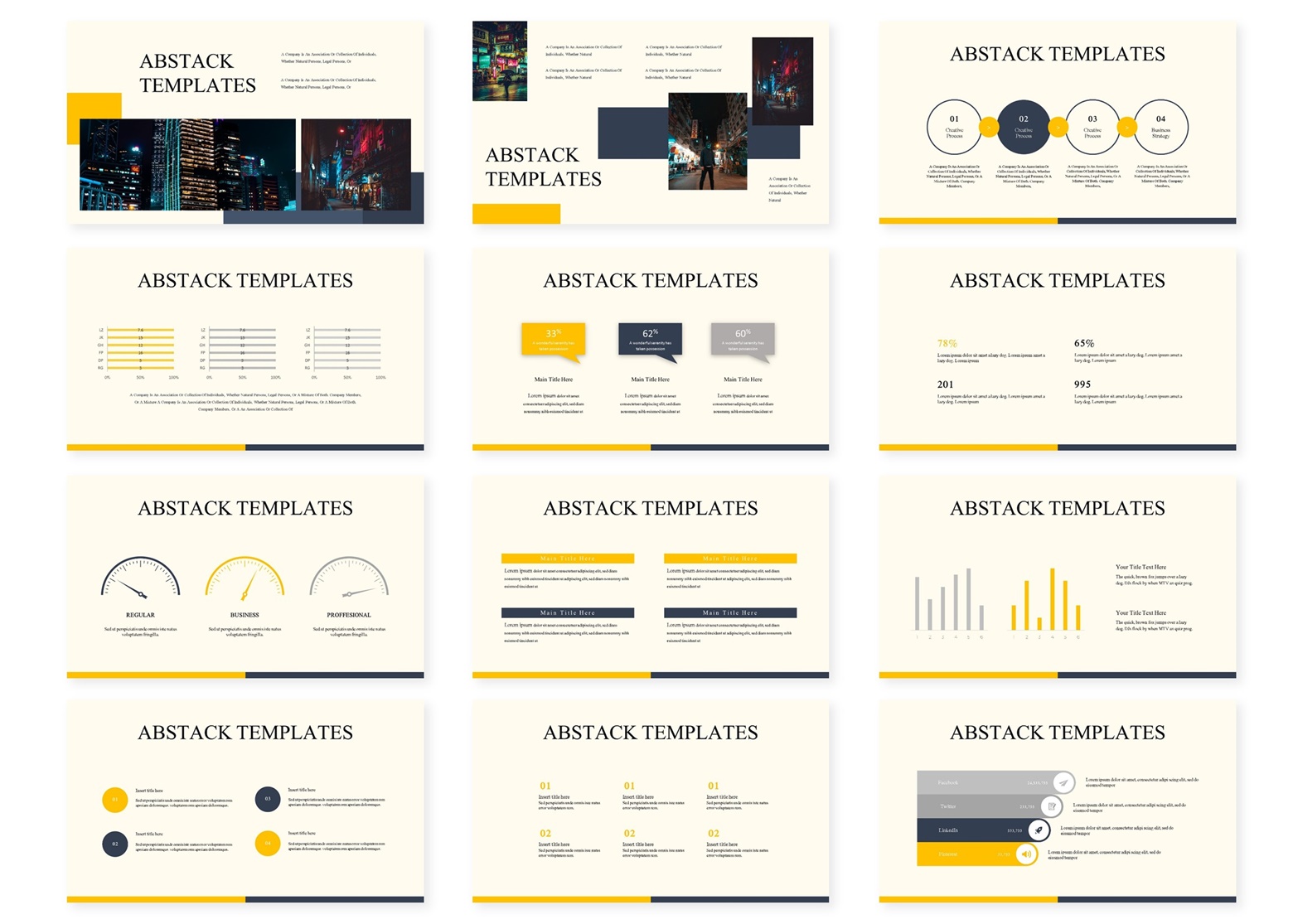 Abstack - Powerpoint Template (333846) | Presentation Templates ...