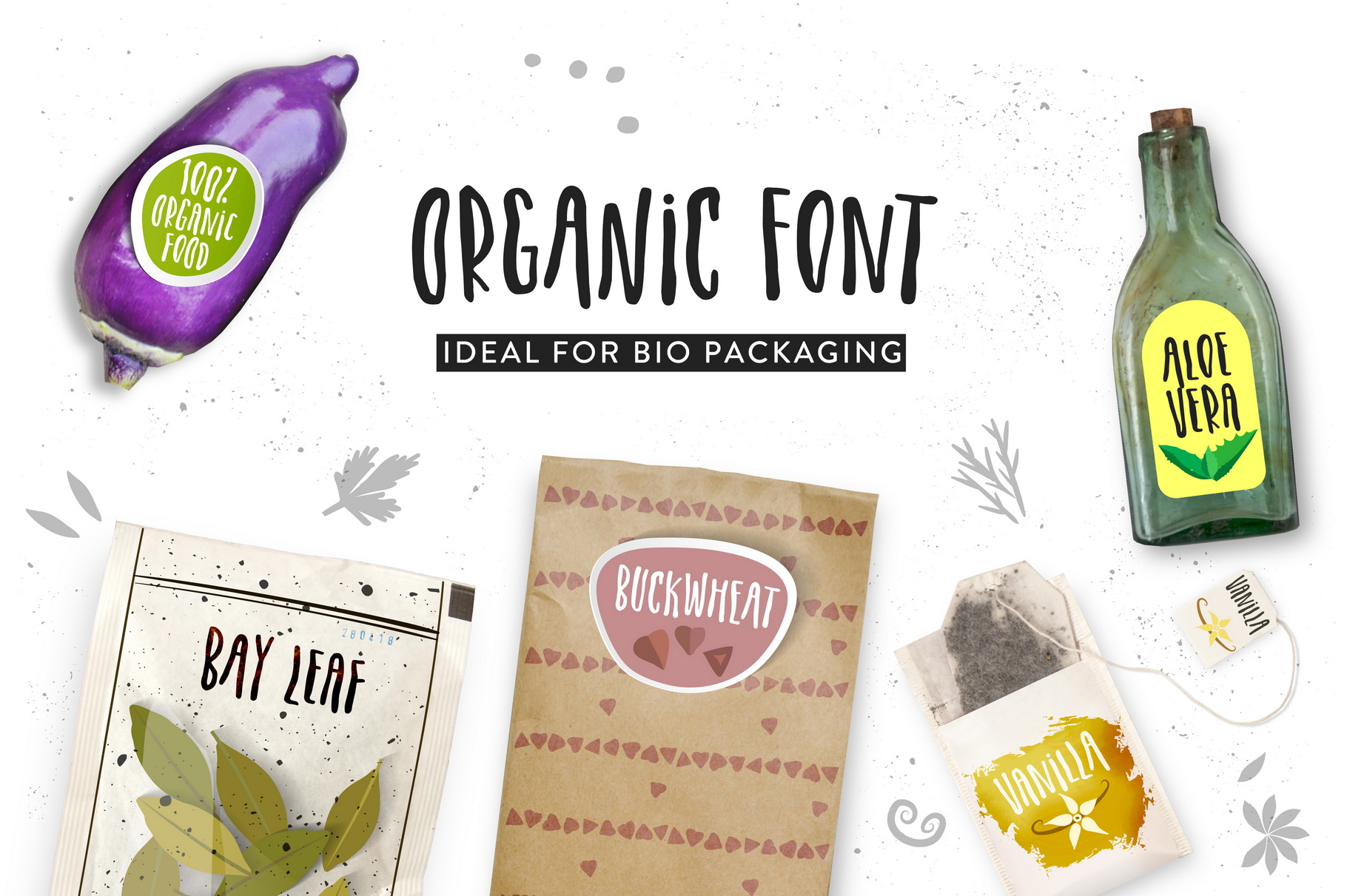 Organic Font (183792) | Script | Font Bundles