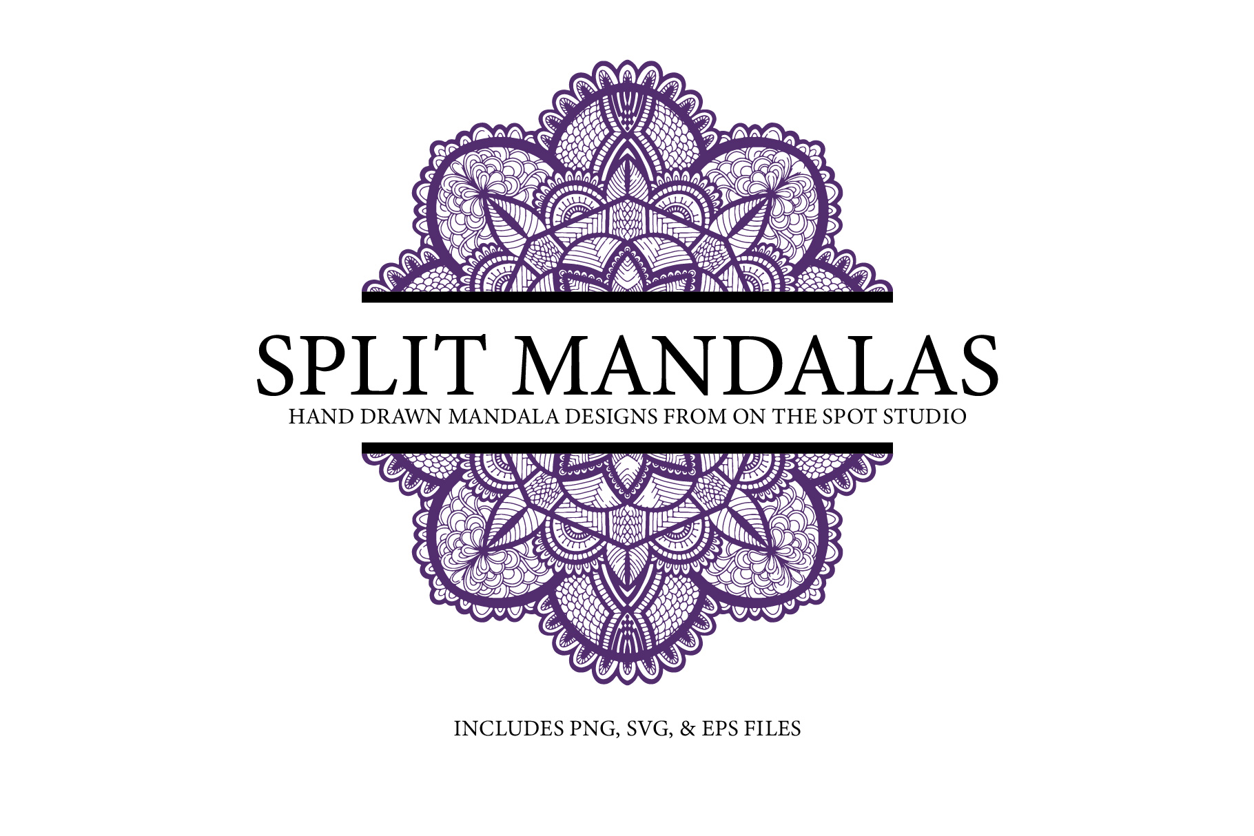 Split Marvelous Mandala Designs (290184) | Other | Design Bundles