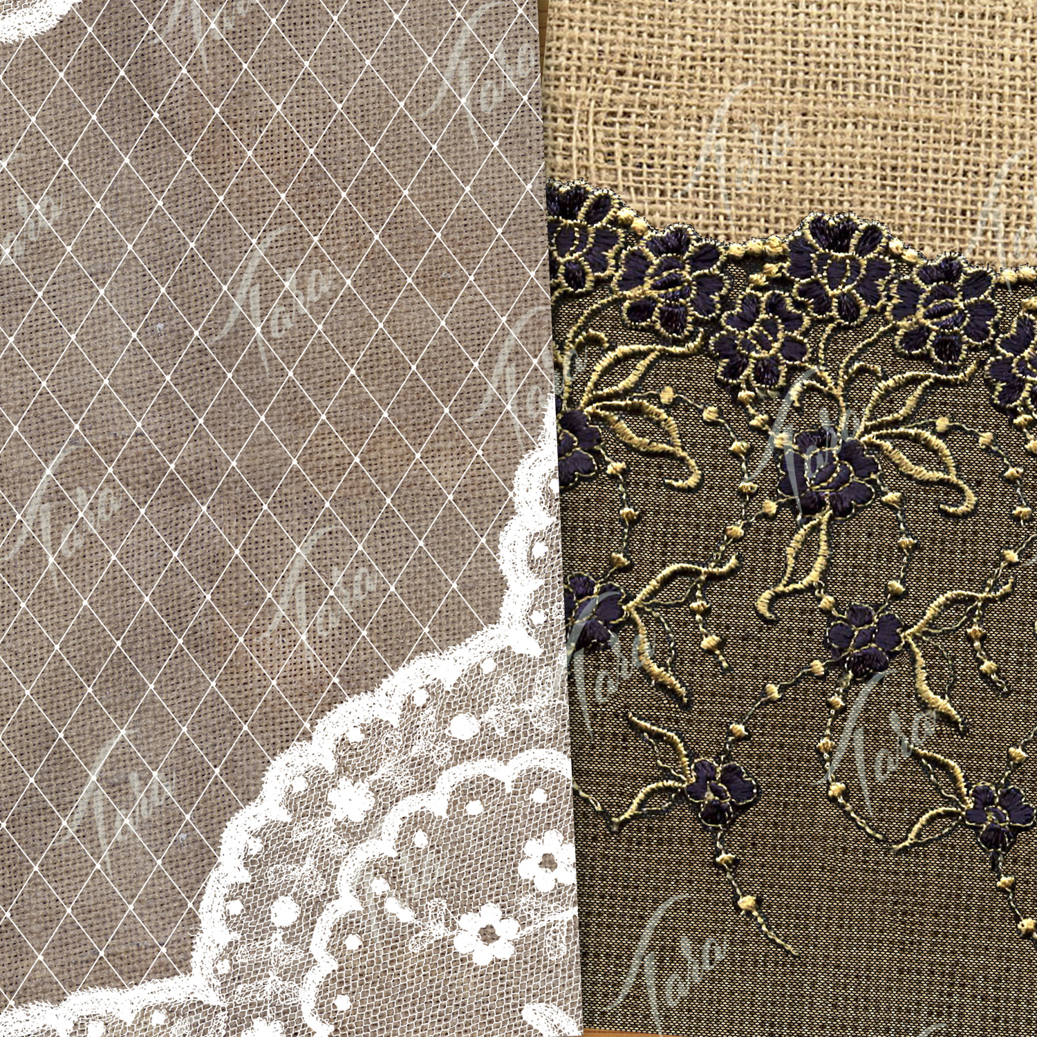 Lace@Burlap