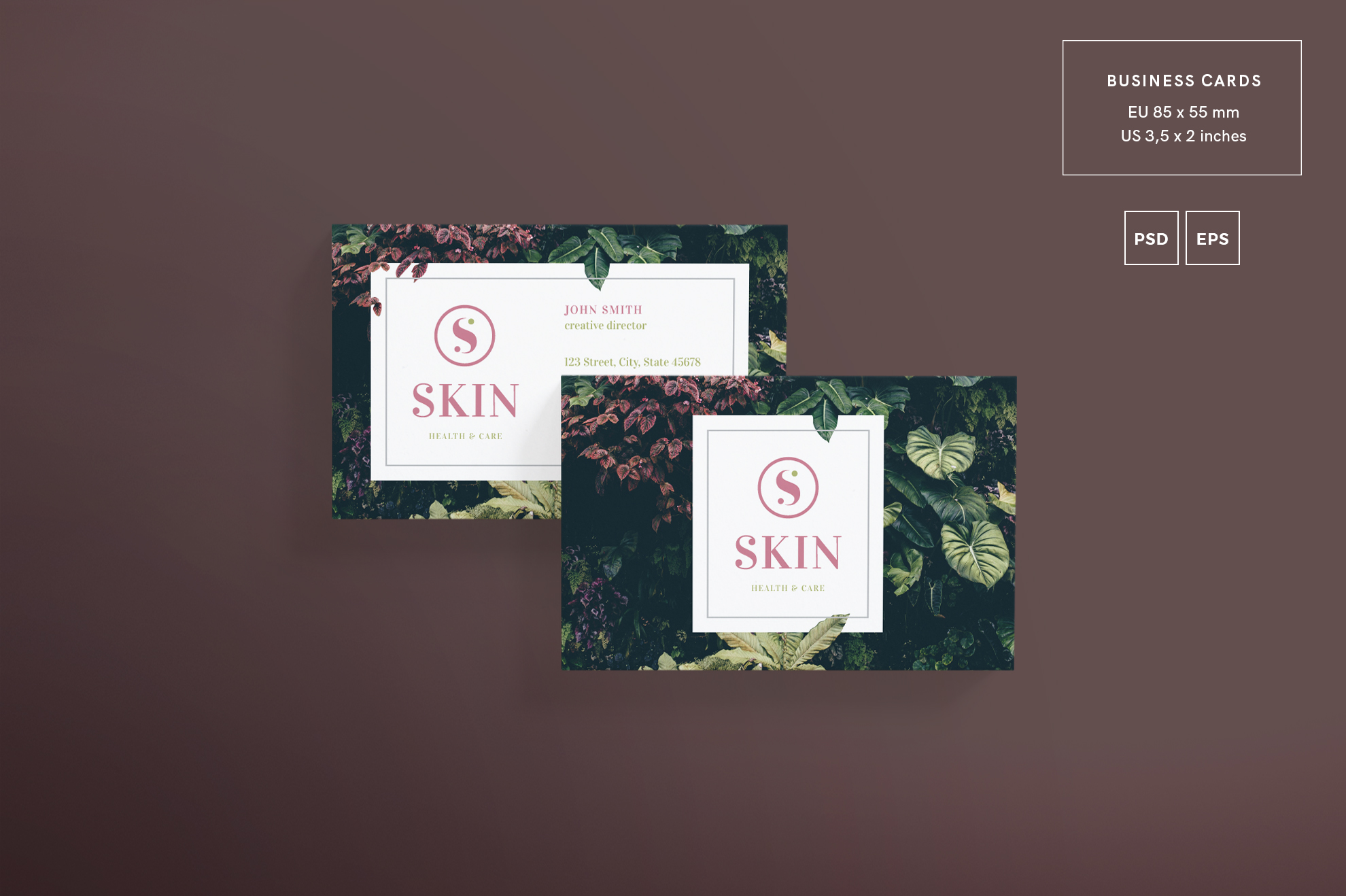 Skin Health And Care Design Templates Bundle (82336) | Branding ...