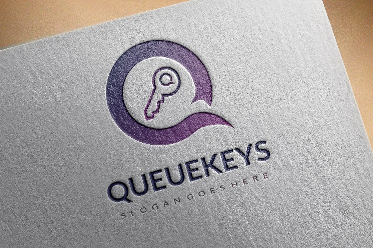 Queue Key Logo template (306856) | Logos | Design Bundles