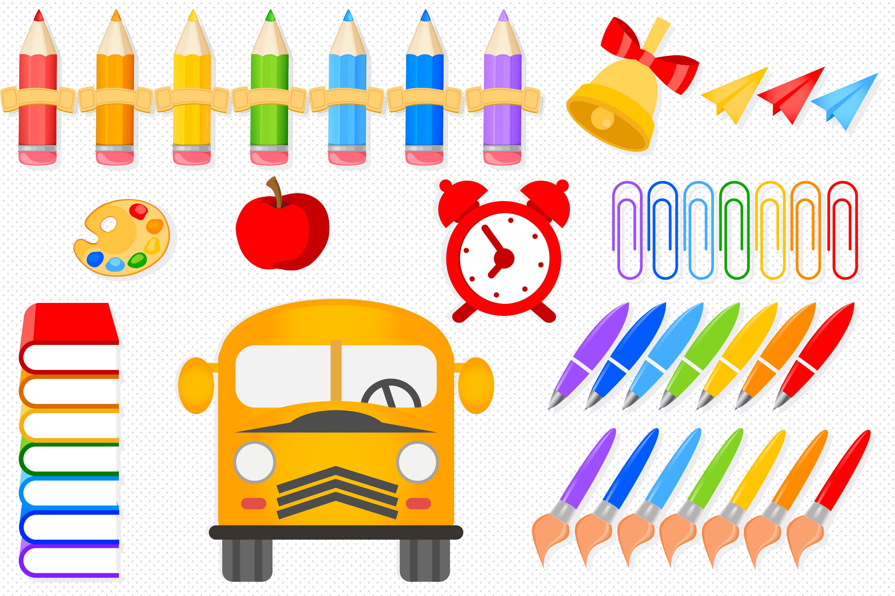 Back to school illustrations, Back to school graphics (33319 ...