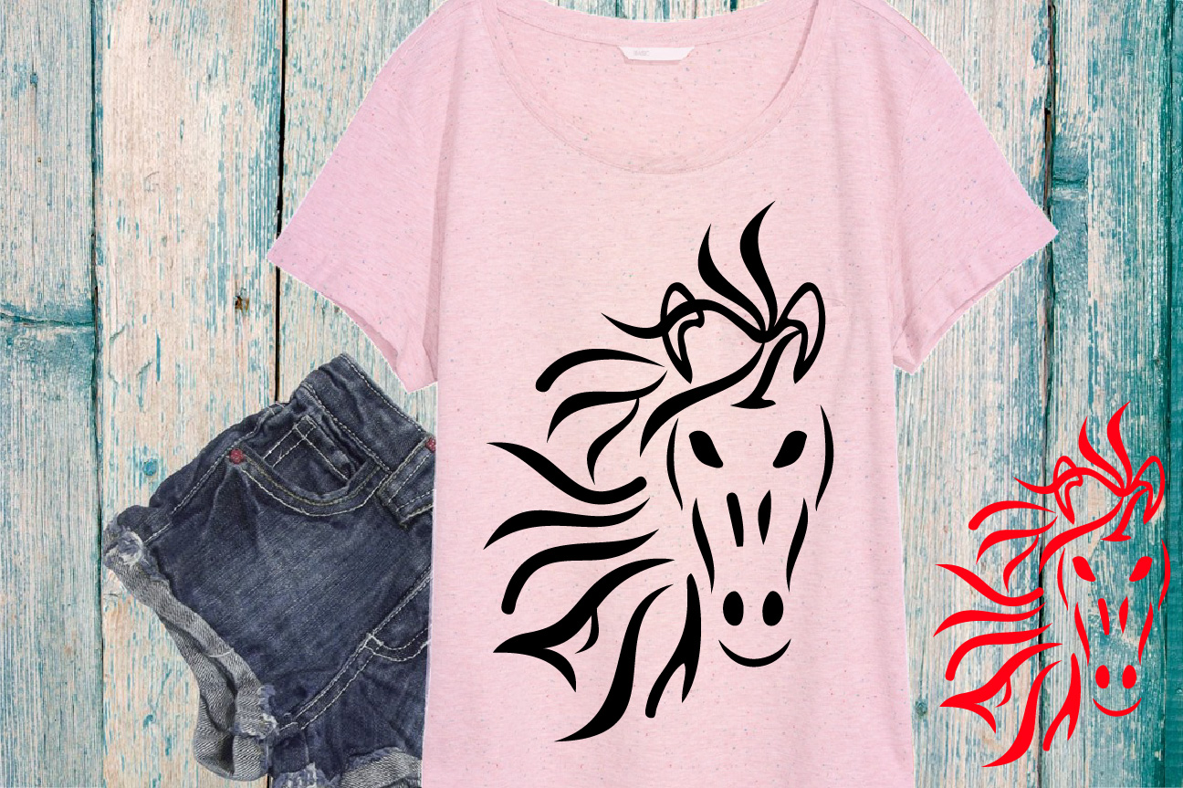 Head Horse SVG, cowboy western Tribal animal 767S (79401) | SVGs ...