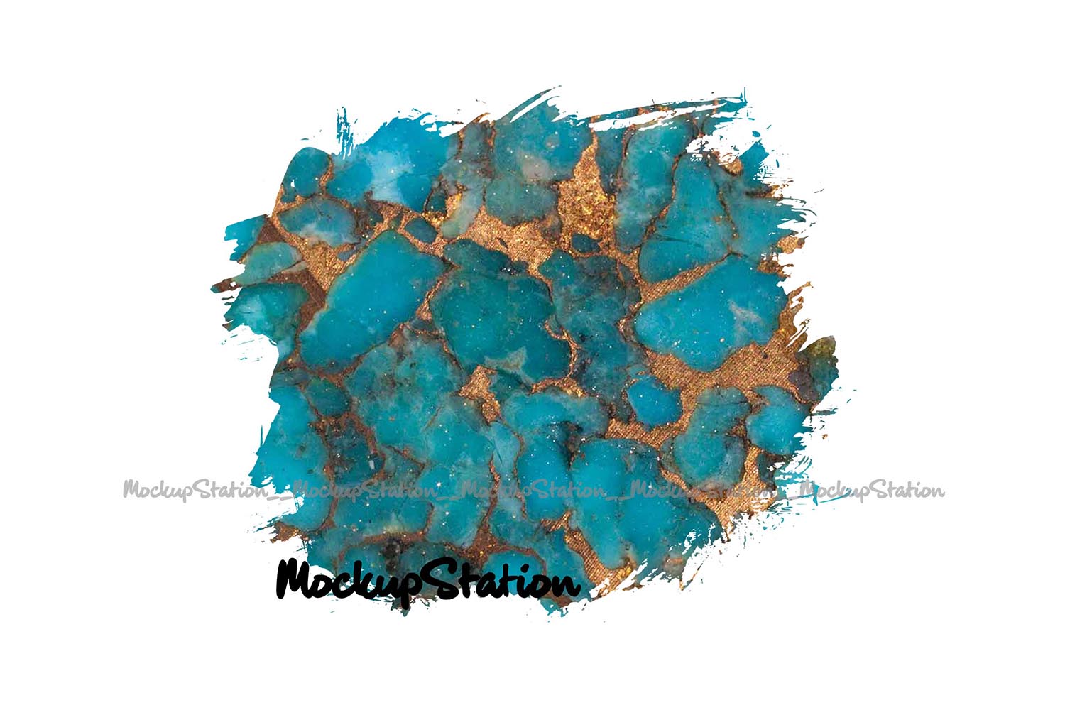 Sublimation Background Design PNG Bundle, Turquoise Buffalo
