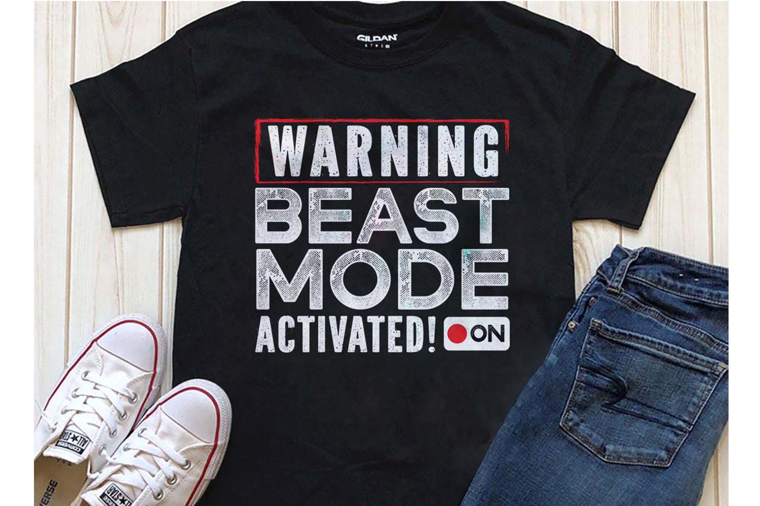 Warning Beast Mode Activitated Printable