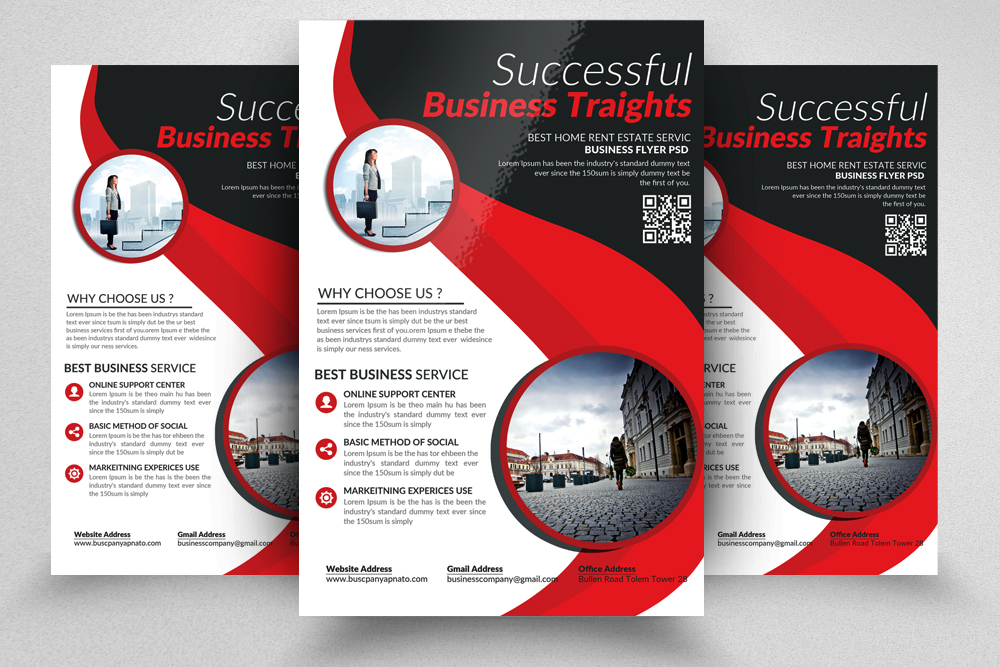 Secretarial Services Flyer Templates