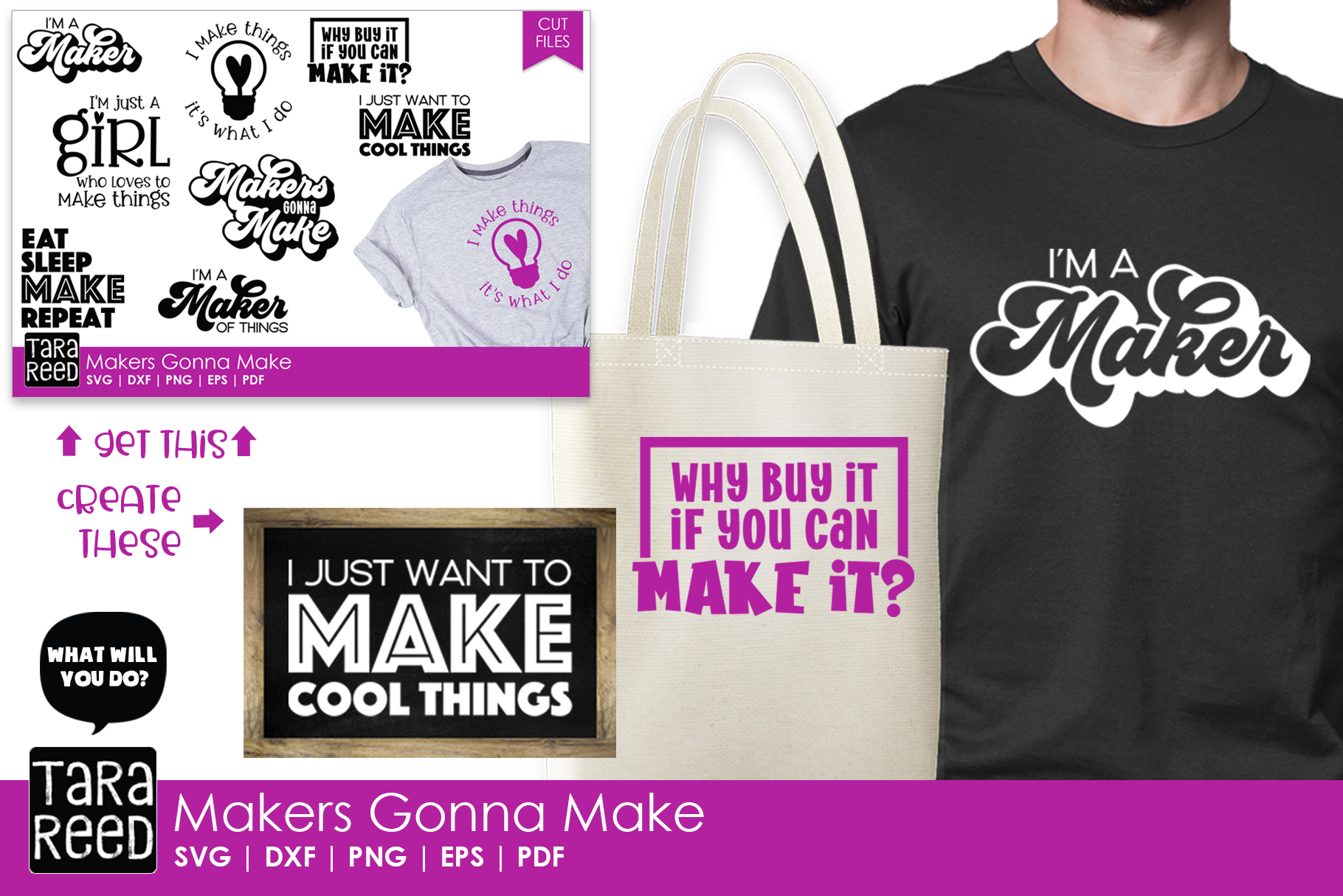 Makers Gonna Make - Crafting SVG and Cut Files for Crafters (312725 ...