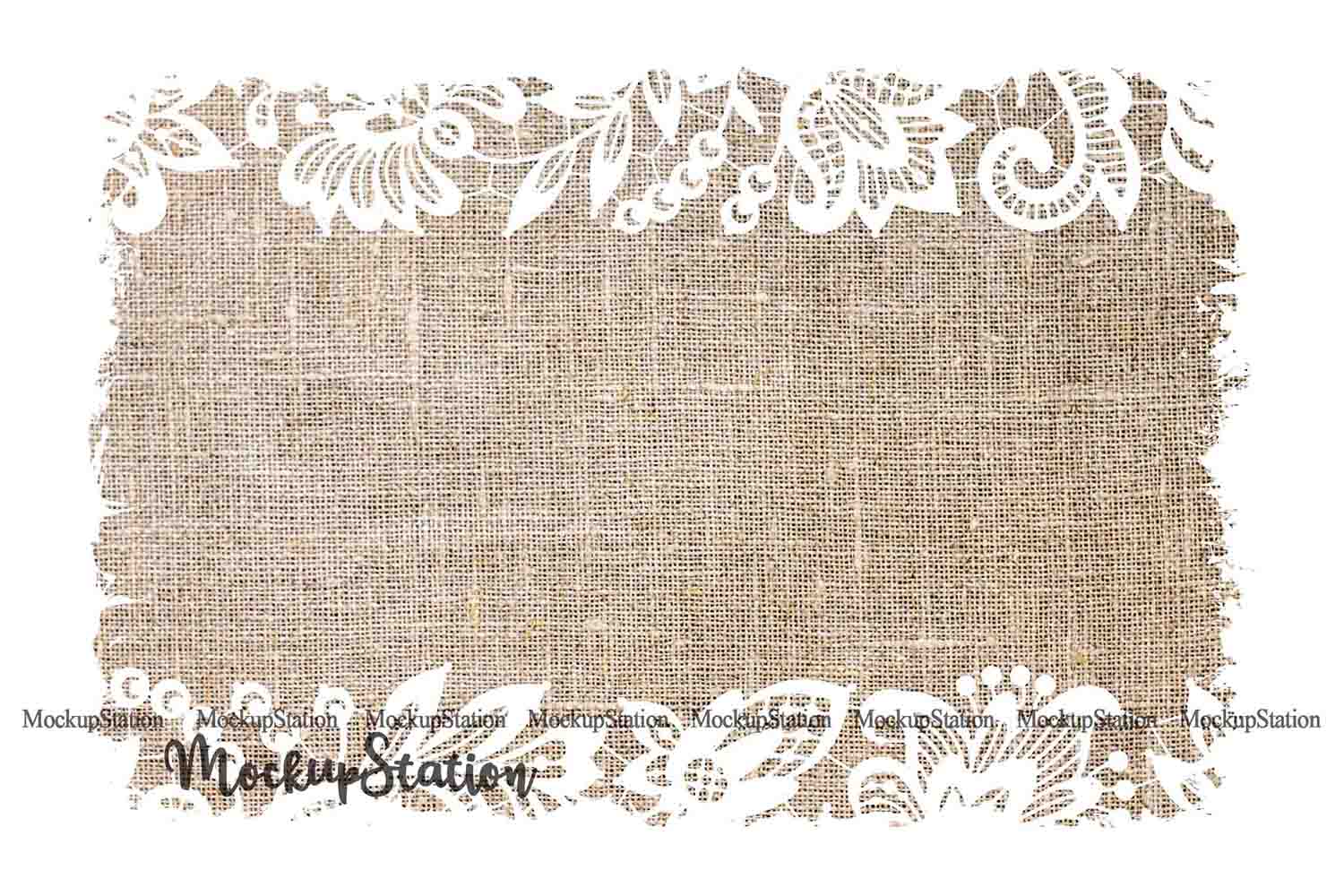 Sublimation Burlap Background PNG Bundle, Frame Clip Art (274551) | Sublimation | Design Bundles