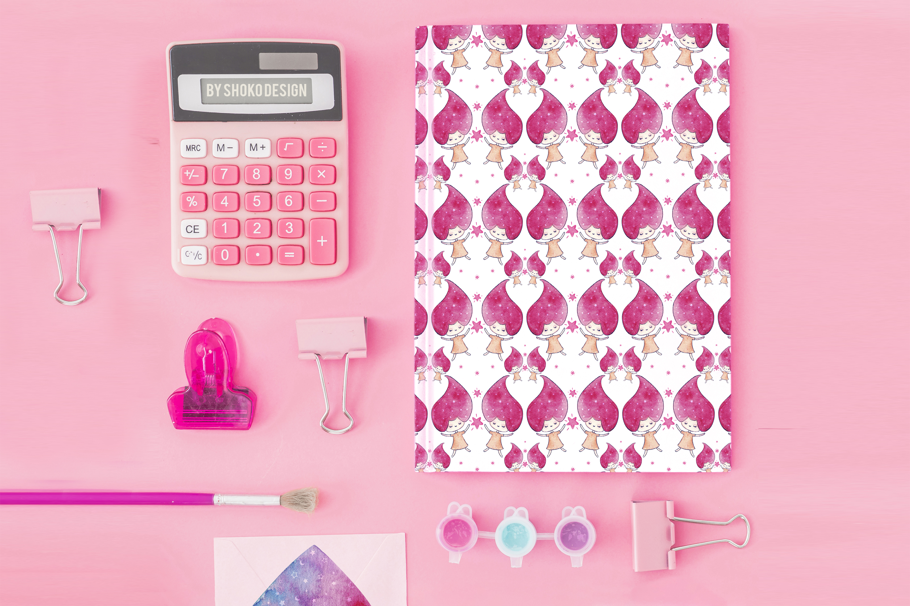 cute sweet planets SOLAR SYSTEM space illustrations cliparts