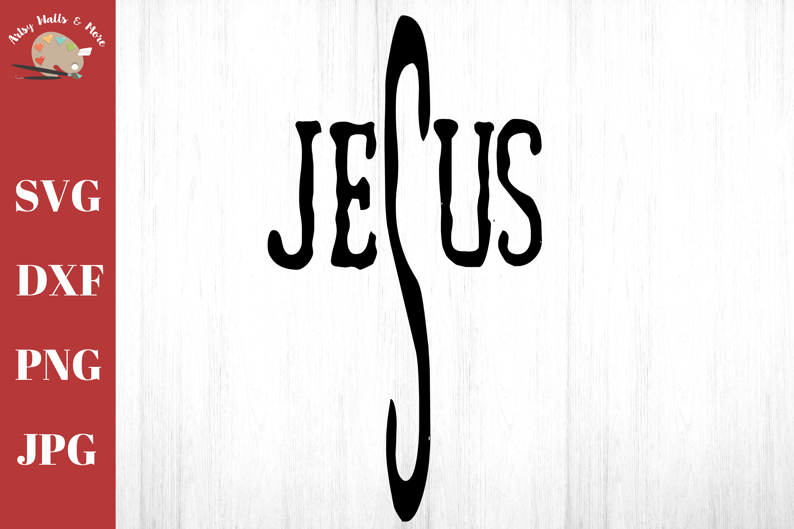 Jesus svg CUT file, Jesus cross svg, Christian Faith cross (97268 ...