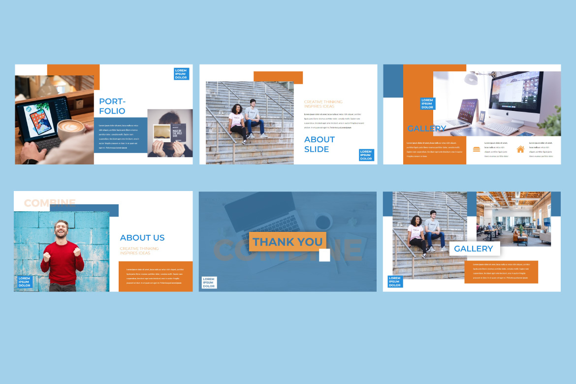 Combine Creative - Powerpoint Template (324482) | Presentation ...